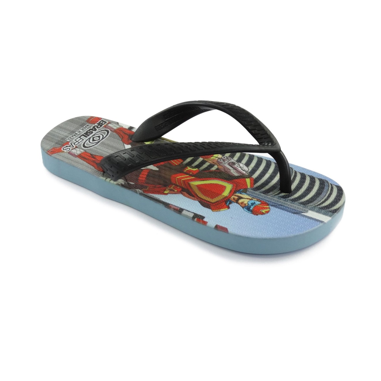 Beach flip-flops BRASILERAS,Kid Super Hero ,Made in Brazil